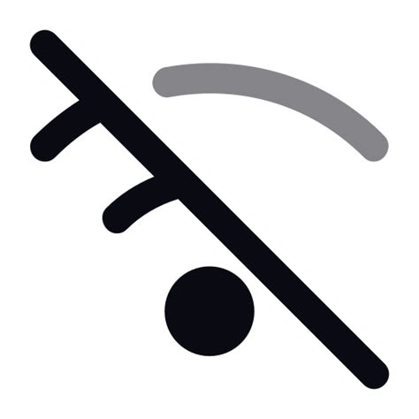 No Wifi Generic Color Fill Icon