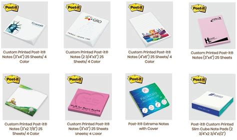 Custom Printed Sticky Notes