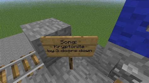 NOTE BLOCK SONG Kryptonite By Doors Down Minecraft Map