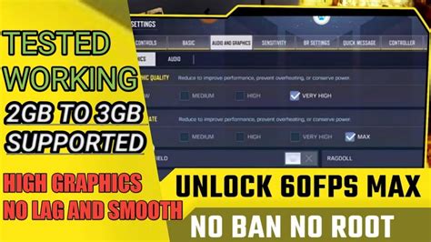 UNLOCK MAX GRAPHICS FOR CODM SMOOTH BATTLE ROYAL AND MULTIPLAYER YouTube