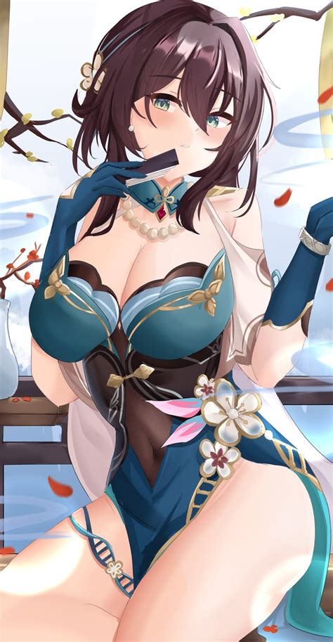 Ruan Mei Honkai And 1 More Drawn By Kuro Blackpgmickey Danbooru