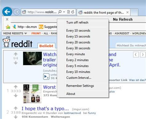 How To Reload Tabs Automatically In Your Web Browser Ghacks Tech News