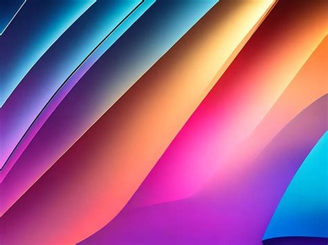 Premium Ai Image Gradient Glassmorphism Background