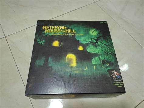Betrayal at House on the Hill, 2nd edition. FREE, Hobbies & Toys, Toys ...