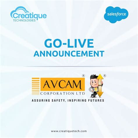 Creatique Technologies On Linkedin Salesforce Golive