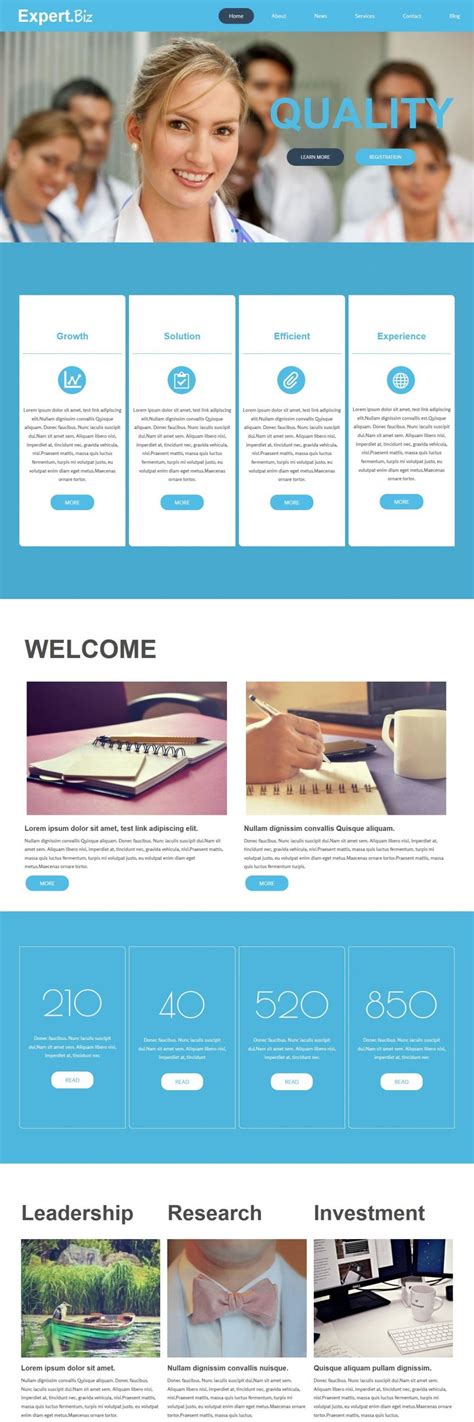 expert biz business drupal theme templatetoaster