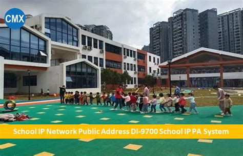 School Ip Network Public Address Di 9700 School Ip Pa System