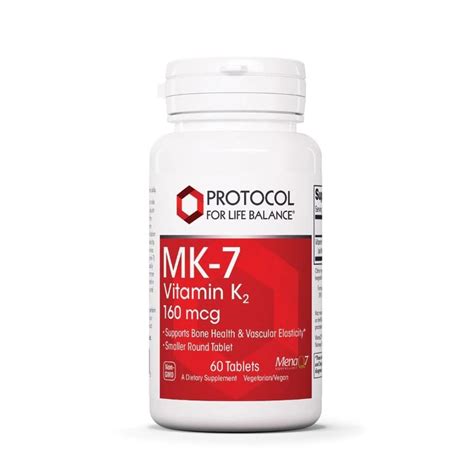 Protocol For Life Balance Mk 7 160 Mcg Vitamin K2 The Nutrition