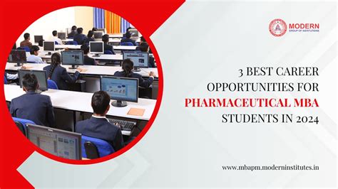 Pharmaceutical Mba In 20243 Best Careers