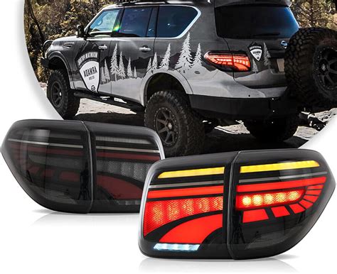 Neeveey Full Led Tail Lights Assembly For N I S S A N