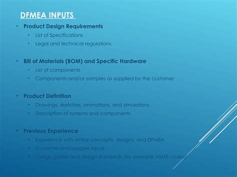 Design Failure Mode Effect Analysis Slides Ppt