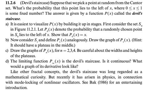 Now We Turn To Another Of Cantor S Creations A Chegg Com