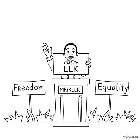 Mlk Tag Ausmalbilder Kostenlos Ausdrucken