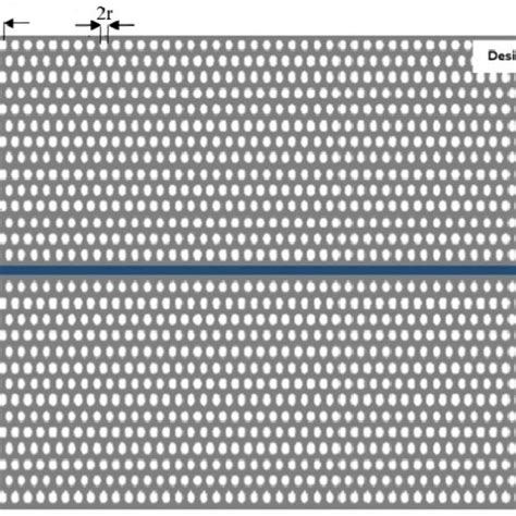 Schematic Of The Photonic Crystal Based Slotted Waveguide Sensor For Download Scientific