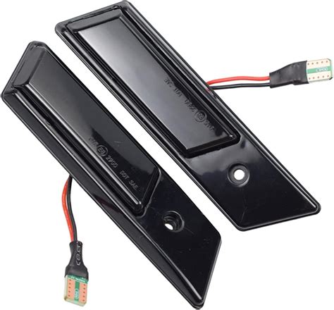 QASERL Dynamic Turn Signal LIGHT Side Marker Mirror Light Flashing Indicator For BMW