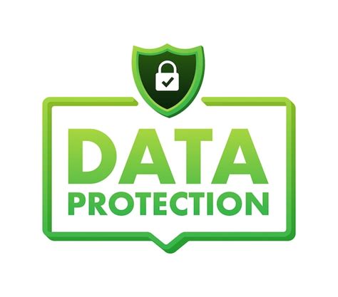 Premium Vector Data Protection Sign Label Network Online Security