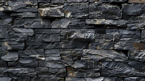 Textura De Pedra De Parede Preta Veja Meu Portfólio Para Mais Textura