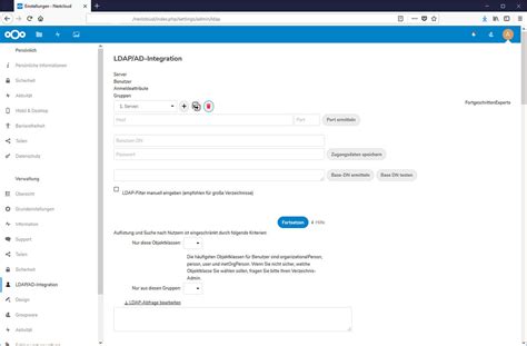 User Ldap App Not Showing Tabs Not Working ℹ️ Support Nextcloud Community