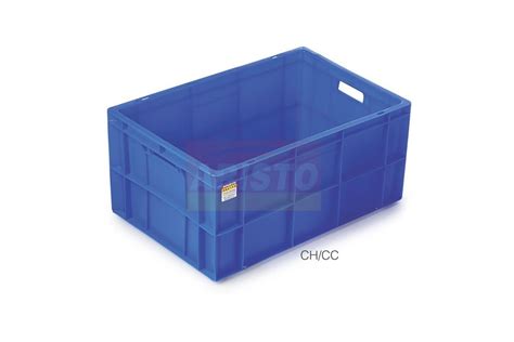 Plastic Rectangular 64285 Aristo Material Handling Crates Capacity 54
