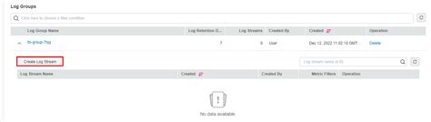 Configuring The Vpc Flow Log Function — Log Tank Service User Guide