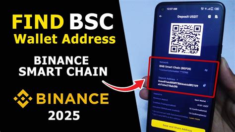 How To Find And Copy Binance Smart Chain Bsc Wallet Address In Binance