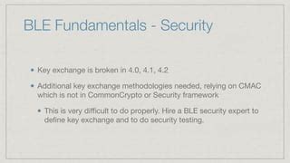 A Brief Introduction To Bluetooth Low Energy BLE On IOS PDF