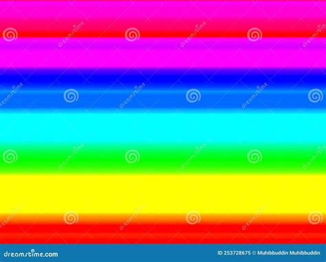 Rainbow Gradient Background For Mobile Application Stock Illustration Illustration Of