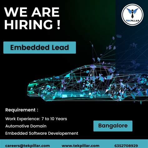 Tekpillar® On Linkedin Position Experience Location Embeddedlead