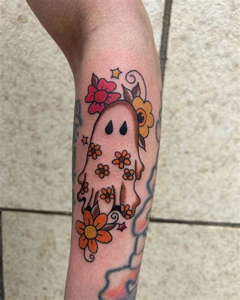 30 Best Cute Ghost Tattoo Ideas You Should Check