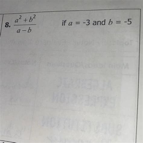 FREE a² b² a b if a and b brainly com