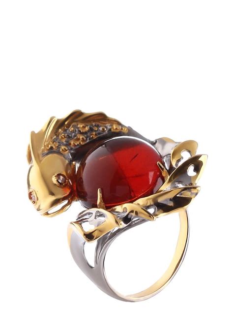 Кольцо "Золотая рыбка" — купить со скидкой в магазине Леомакс за руб