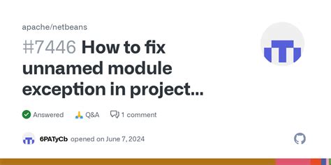 How To Fix Unnamed Module Exception In Project Tests When I Migrate To Java 21 · Apache