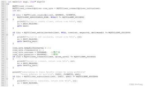 Linux环境下使用Eclipse Paho C 实现MQTT Client异步订阅Message paho mqtt客户端关闭 linux CSDN博客