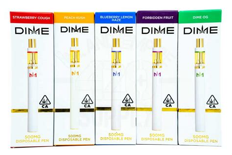 Dime Disposable Bundle 5 Pack Ie 420 Meds