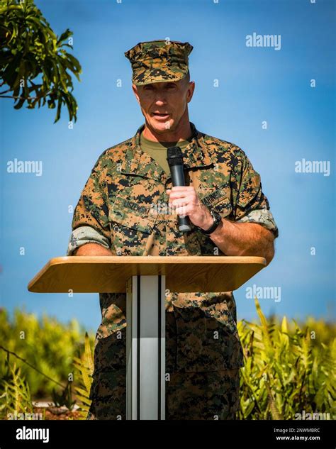 Us Marine Corps Maj Gen Stephen E Liszewski Commanding General Of