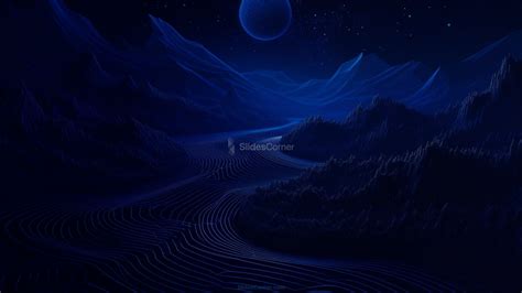 Futuristic AI Technology Background For Powerpoint PPT And Google Slides SlidesCorner