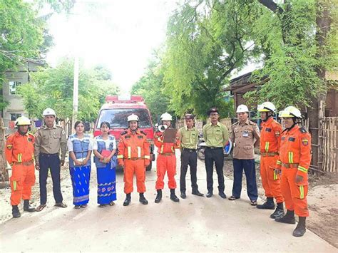 တံတားဦးမြို့နယ်တွင် သဘာဝဘေးအန္တရာယ်နှင့် ရေဘေးအန္တရာယ်ကြိုတင်ကာကွယ