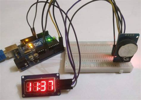 Arduino Digital Clock Using Rtc 7 Segment Arduino Clock
