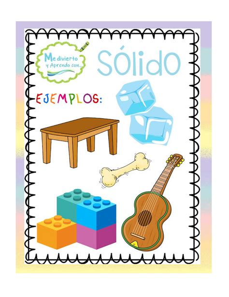 Fichas Para Trabajar Los Estados De La Materia En Primaria Orientacion