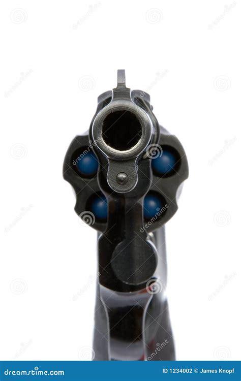 A Revolver Pointing At You Stock Image 69998491