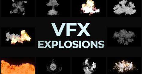 Vfx Explosions 2605 2d Textures And Materials Unity Asset Store