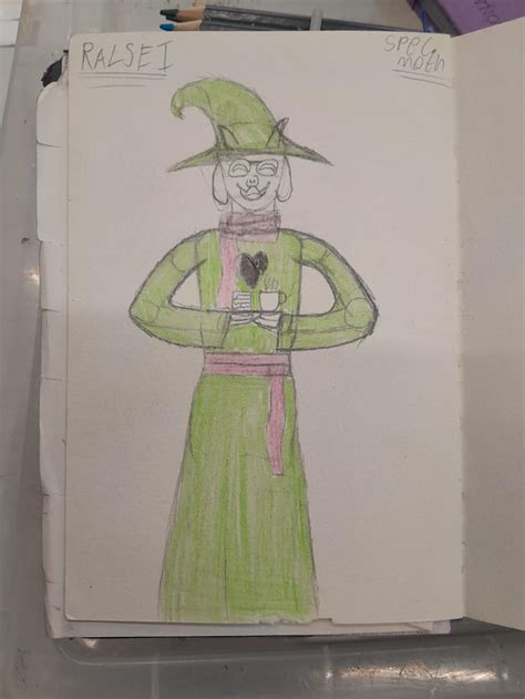Behold Ralsei In Pencil Colours Rralsei