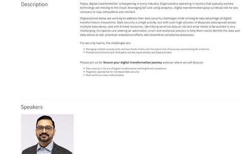 Narayana M On Linkedin Inviting Data Security Practitioners Join Webinar Secure Your…