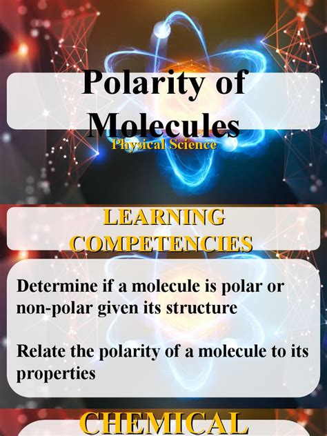 Molecular Polarity Pdf Chemical Polarity Chemical Bond