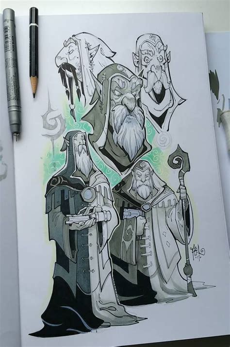 Pin By Ashley Bullard On Dnd Illustration Art Comic Book Drawing