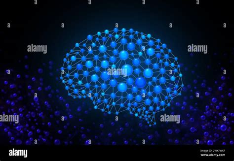 Neural Network Ai Abstract Image Artificial Intelligence Stock Photo Alamy