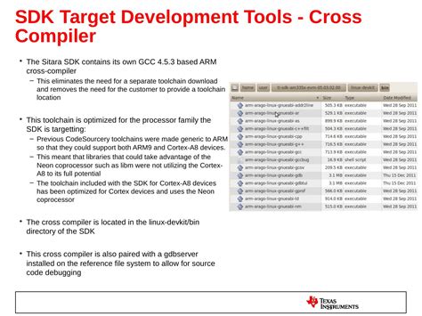 Introduction To The Linux Sdk Ti Training Texas Instruments