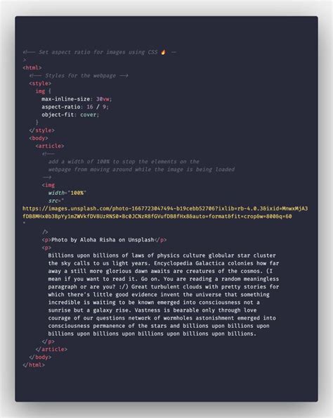 Melvin George On Linkedin Css Webdevelopment Imageaspectratio