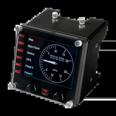 Logitech Flight Instrument Panel Hjalpai