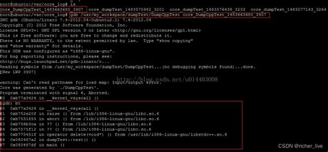 linux 生成 dump文件 linux生成dump文件 csdn博客